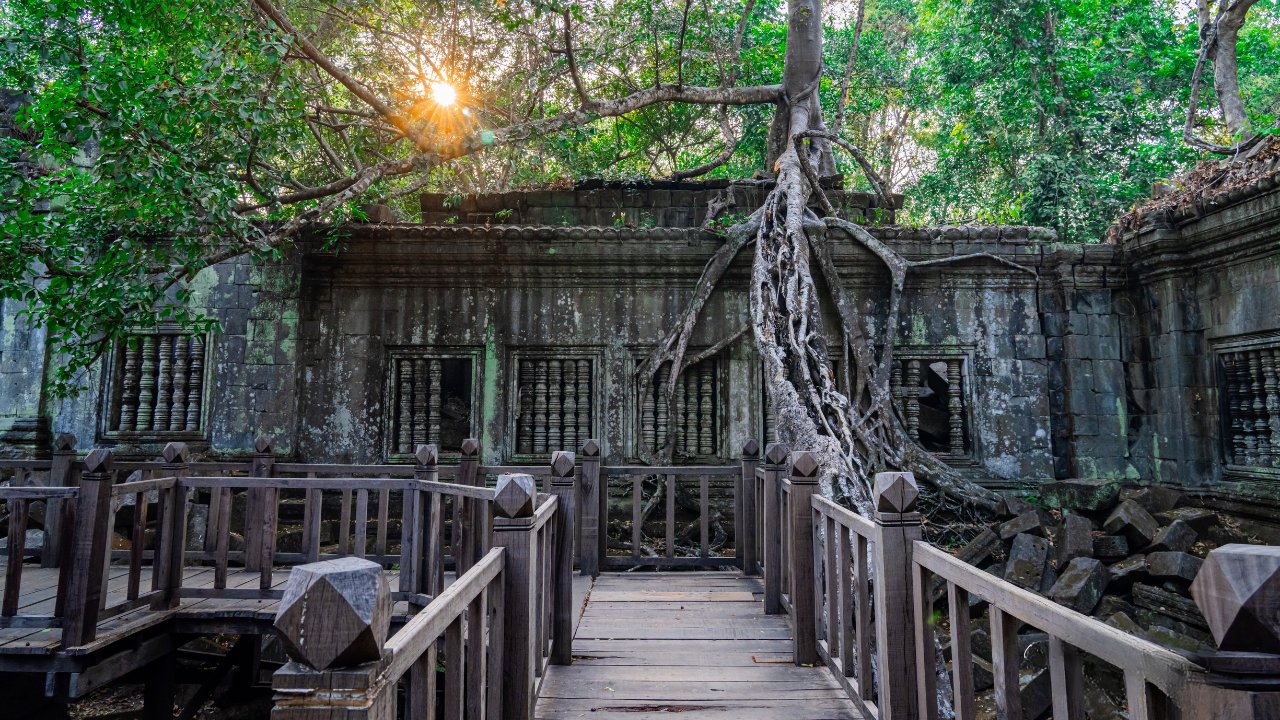 Lost Temples Discovery - Koh Ker and Beng Mealea Adventure ...
