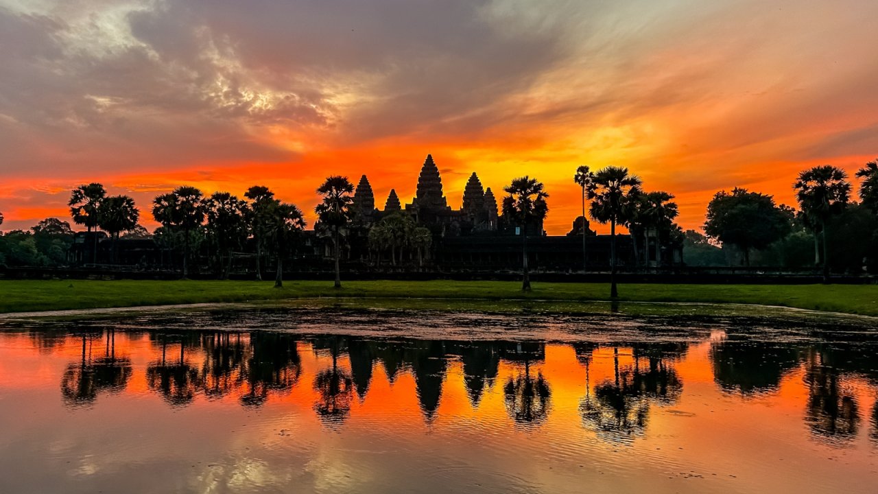 Private Guided Angkor Sunrise Half-Day Tour with 3 Main Temples ...